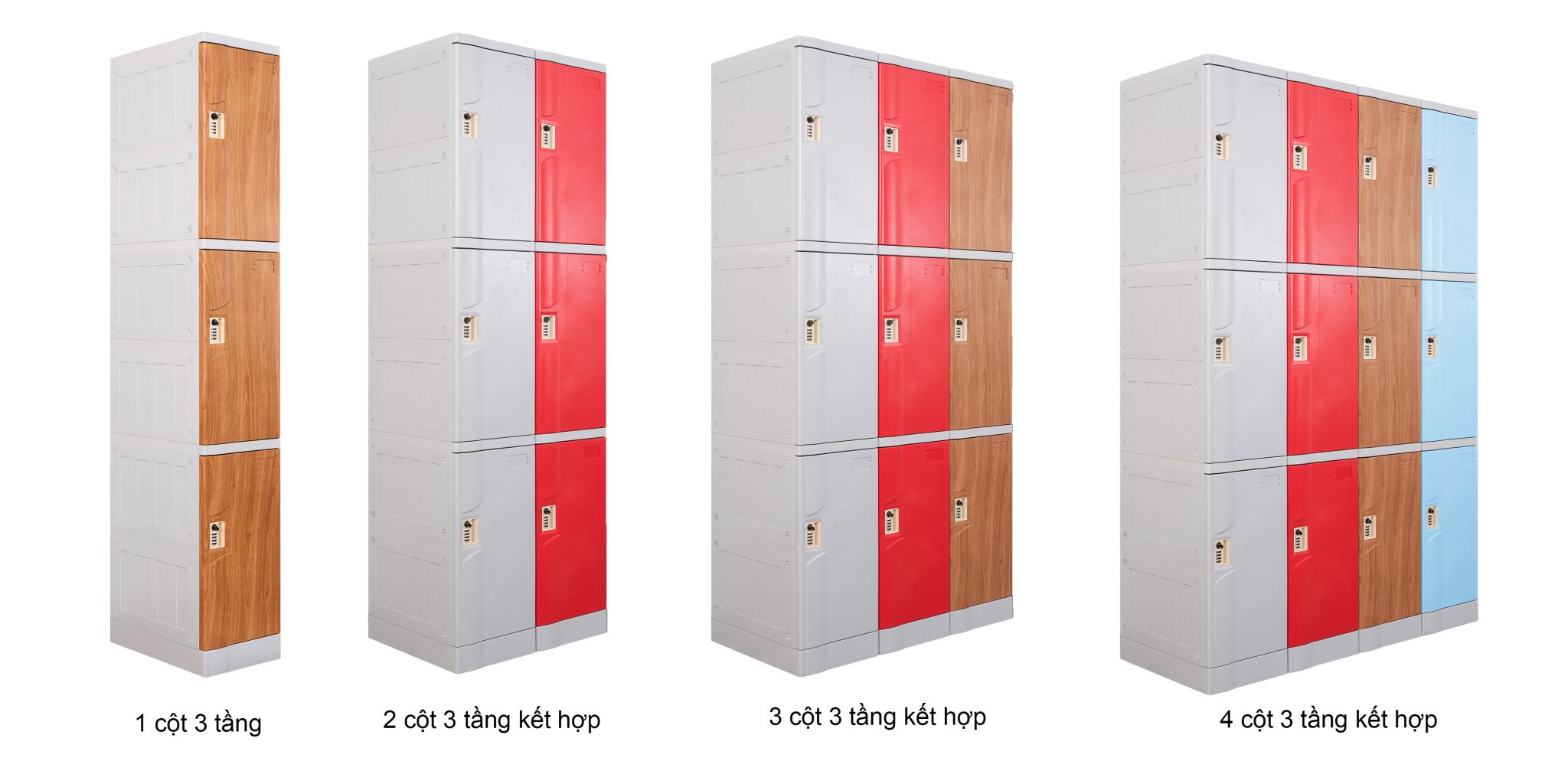 Tủ Locker ABS - Dòng N3 | Locker & Lock Việt Nam