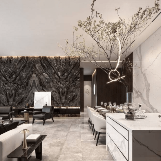 TOP 5+ Mẫu thiết kế nội thất chung cư 55m2 cao cấp bậc nhất