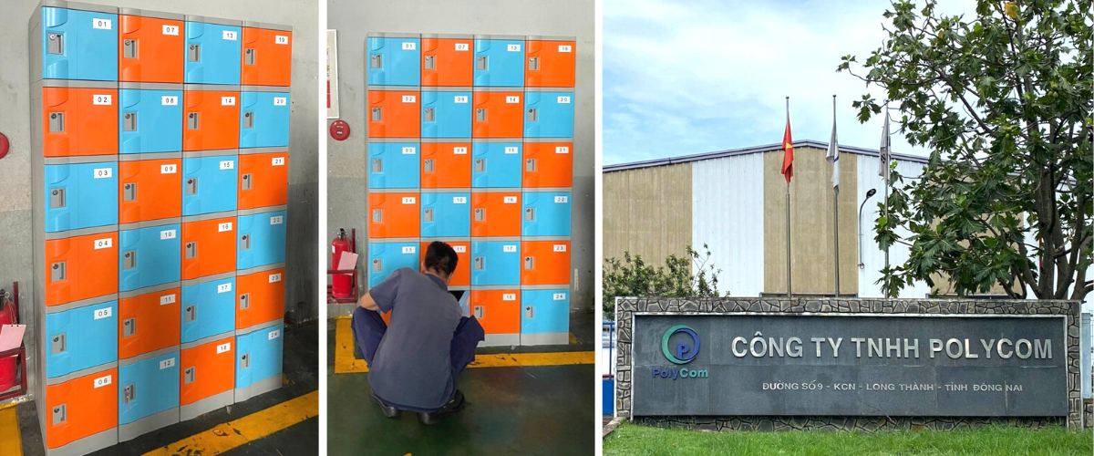 Công Ty TNHH Polycom - Long Thành, Đồng Nai | Locker & Lock Việt Nam
